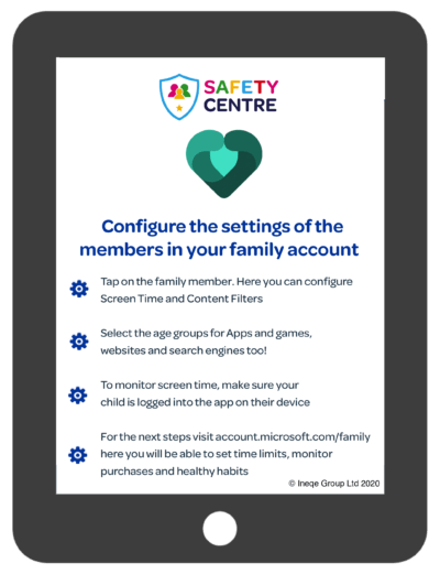 Android & iOS: Microsoft Family Safety – Our Safety Centre