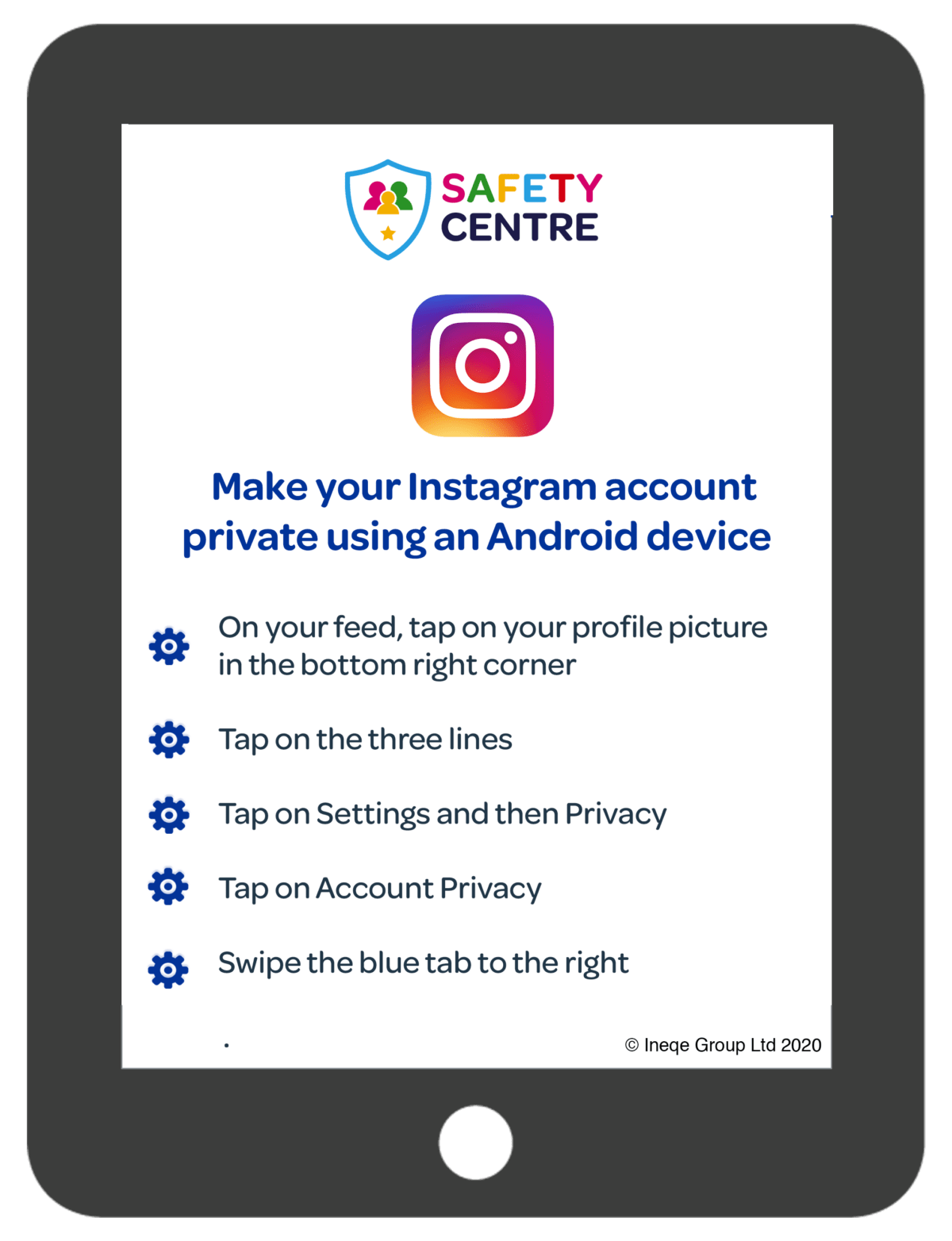 Android & iOS: Privacy Settings Instagram – Our Safety Centre