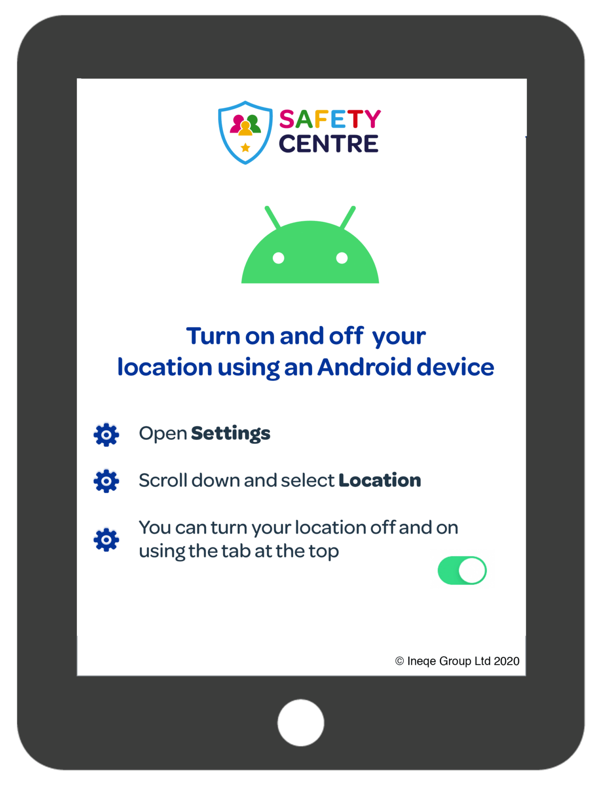 Android: Locations – Our Safety Centre